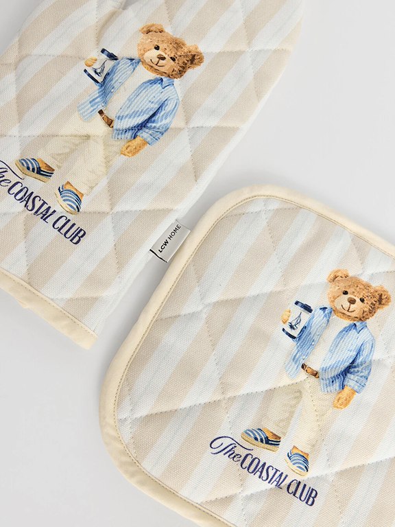LCW HOME Tedi Medved Vezena Rukavica Za Pečenje I Držač Za Šerpe