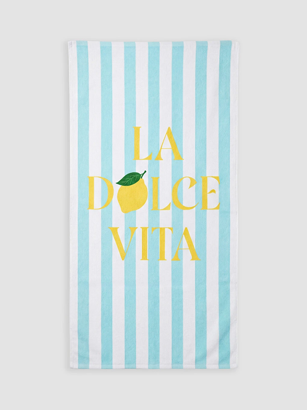LCW ACCESSORIES Ženski Pamučni Peškir Za Plažu Sa Limun Printom 70x150 Cm