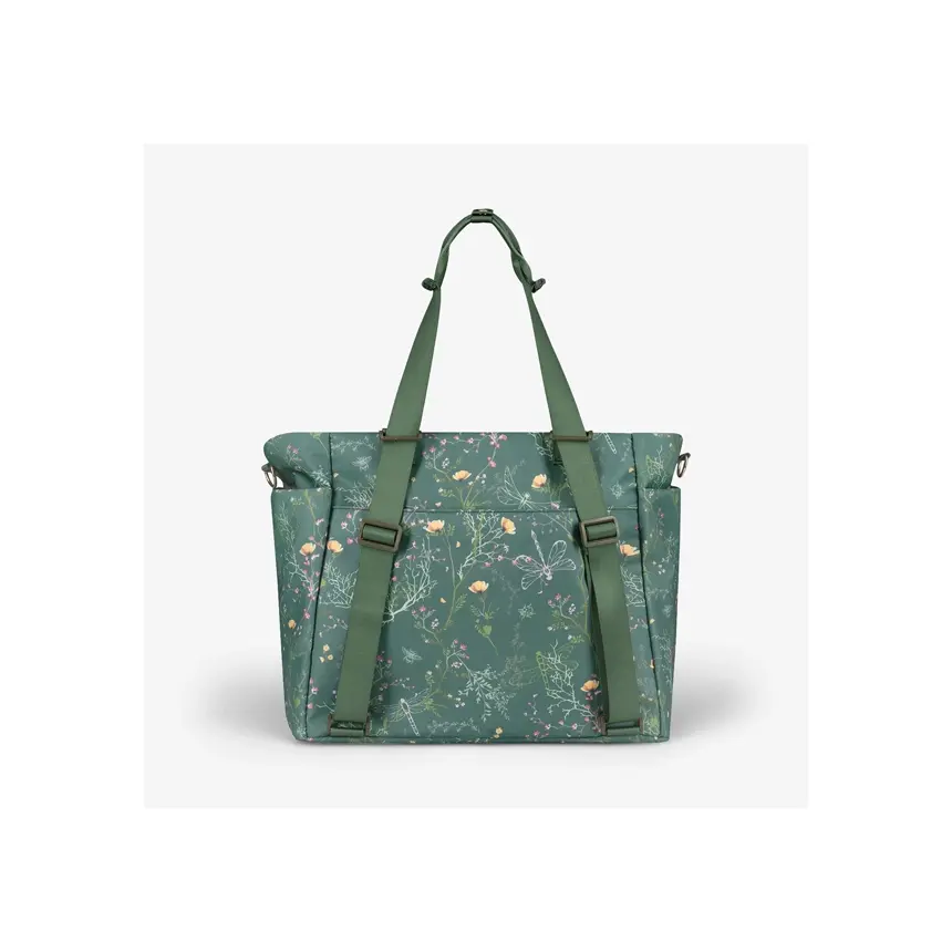 Torba za mame Florence Secret Garden Green KKB22102
