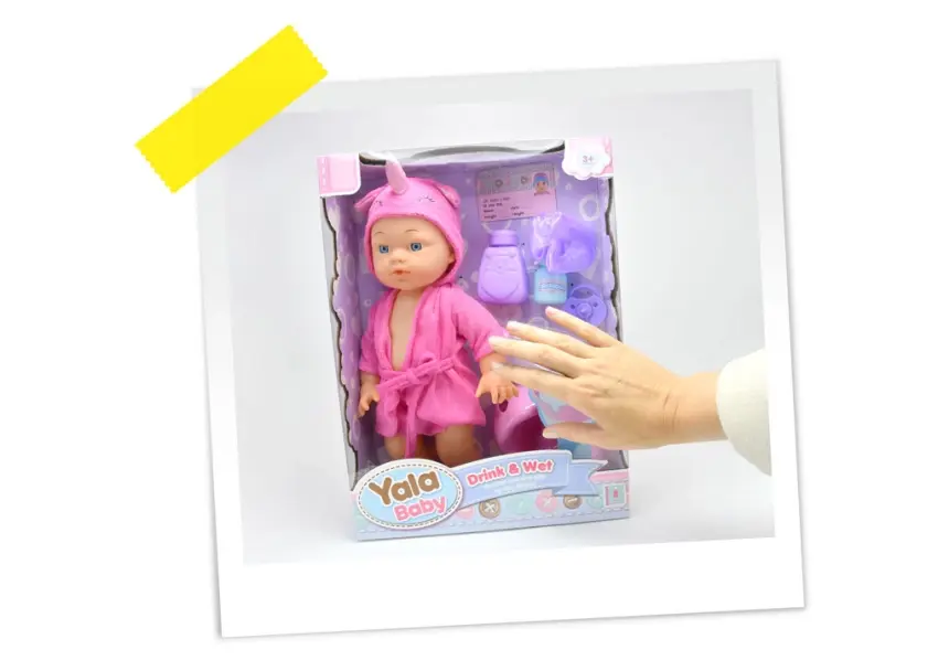 IGRAČKA BEBA OP24486 bade mantil WY #