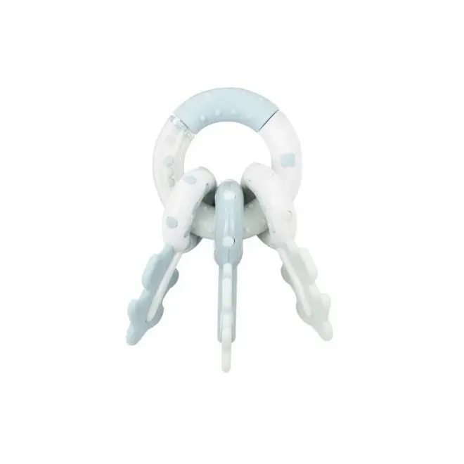 Silikonska glodalica Keys ring Blue KKB50061