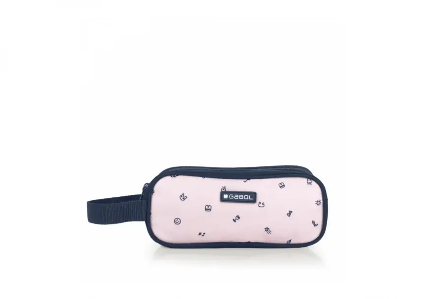 Pernica sa tri odeljka 22x9x9 cm 2l-0,07 kg Icon Gabol nežno roze 16PRG234511IA