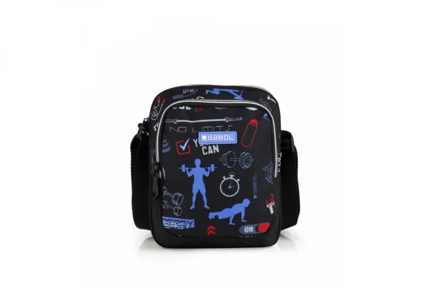 Torbica na rame 16x20x6,5 cm 2l-0,13 kg Training Gabol crna 16TRDG234968B