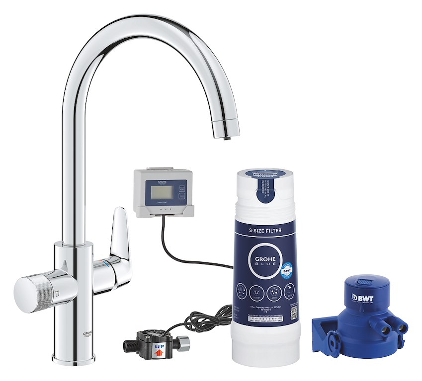 Grohe Blue Pure Bau baterija za sudoperu sa S filterom starter kit 30555000