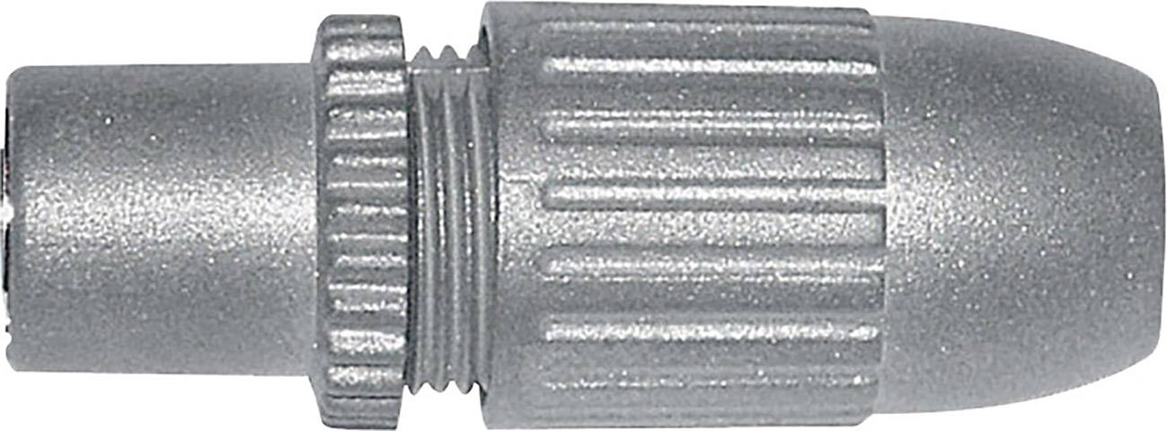 Coax IEC konektor, naravnost Premer kabla: 6.8 mm