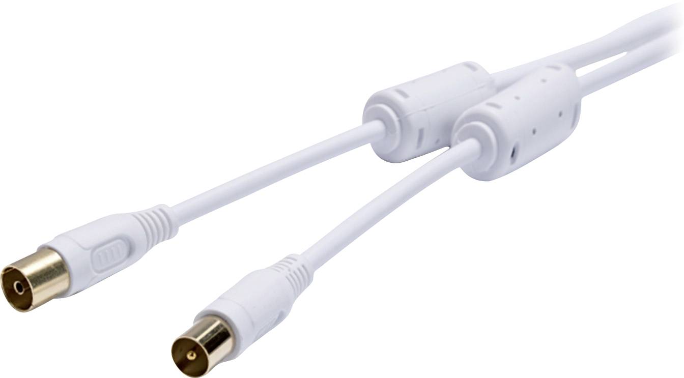 Vivanco antena, SAT priključni kabl 10 m bela