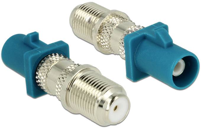 Delock antena, SAT adapter srebrna, modra