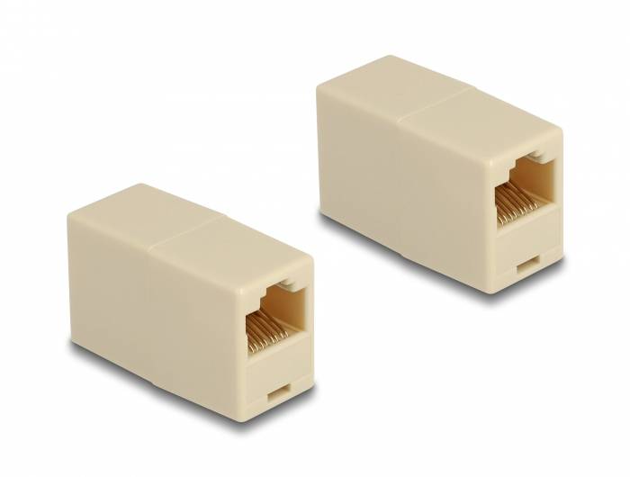 Delock mrezni adapter 1x RJ45 uticnica na 1x RJ45 uticnica bez