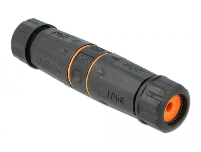 Delock mrezni adapter 1x RJ45 uticnica na 1x RJ45 uticnica 0 mm crna