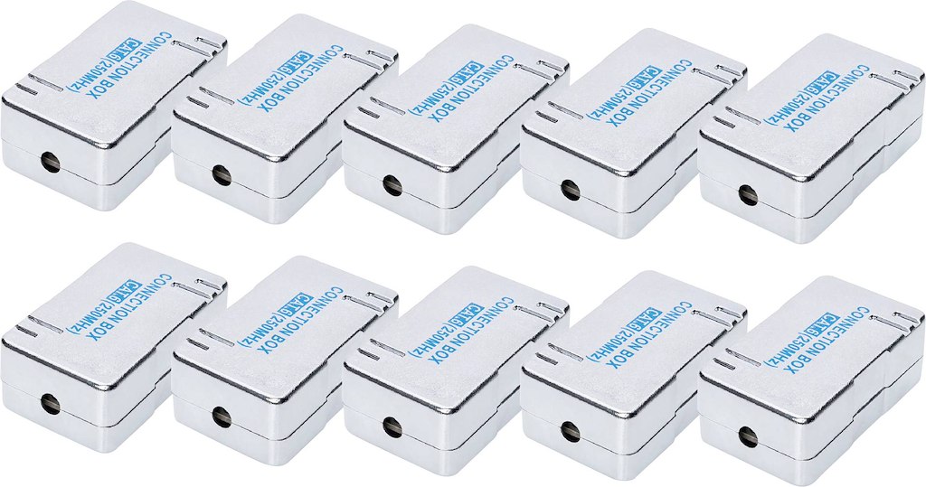 Digitus mrezni adapter 1x RJ45 uticnica na 1x RJ45 uticnica CAT 6 siva, sivo-plava
