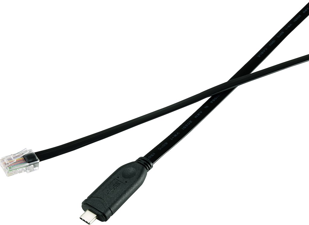 Renkforce FT232RL mrezni adapter 1x muski konektor USB-C na 1x RJ45 utikac 1.80 m crna