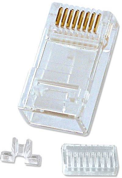 Lindy mrezni adapter RJ45 konektor na RJ45 konektor providna