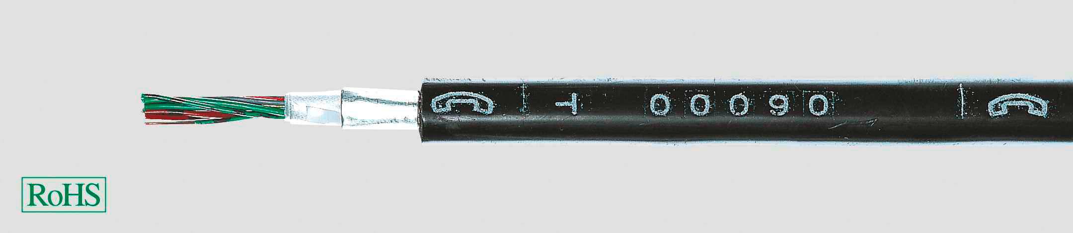 Helukabel 3041741 34101-500 A-2Y(L)2Y 8 x 0.6 mm2 500 m crna