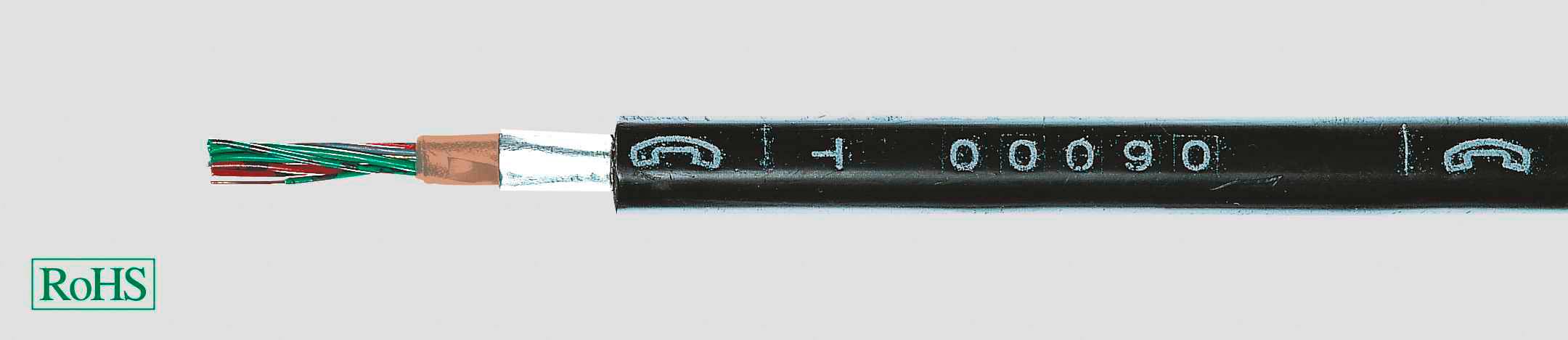 Helukabel 1765064 34019 A-2YF(L)2Y 12 x 0.8 mm2 100 m crna