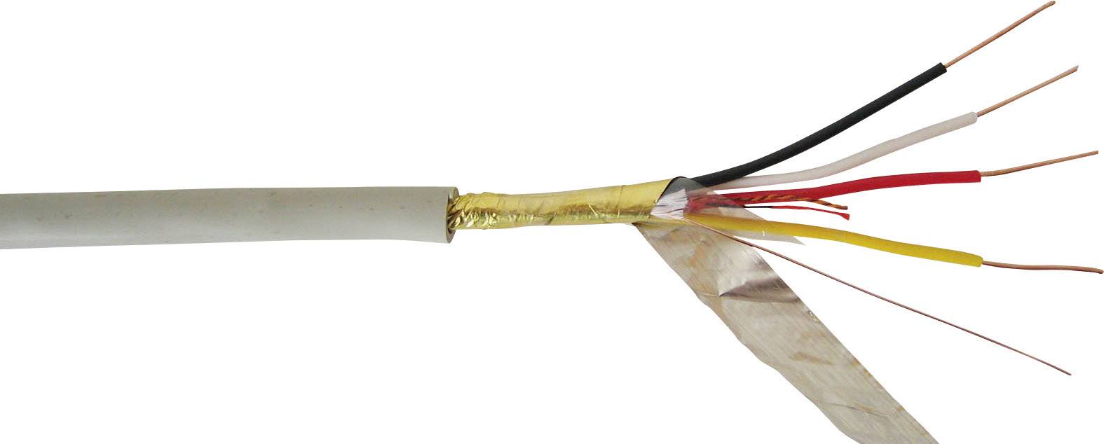 VOKA Kabelwerk 1492015 100819-00-100 J-Y(ST)Y 6 x 2 x 0.6 mm 100 m prodno siva (RAL 7032)