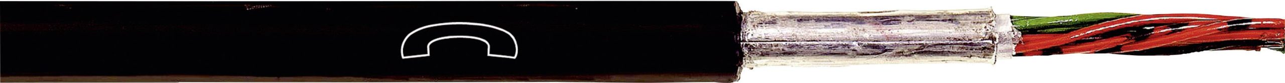 LAPP 1334875 1591217/100 A-2YF(L)2Y 2 x 2 x 0.8 mm 100 m crna
