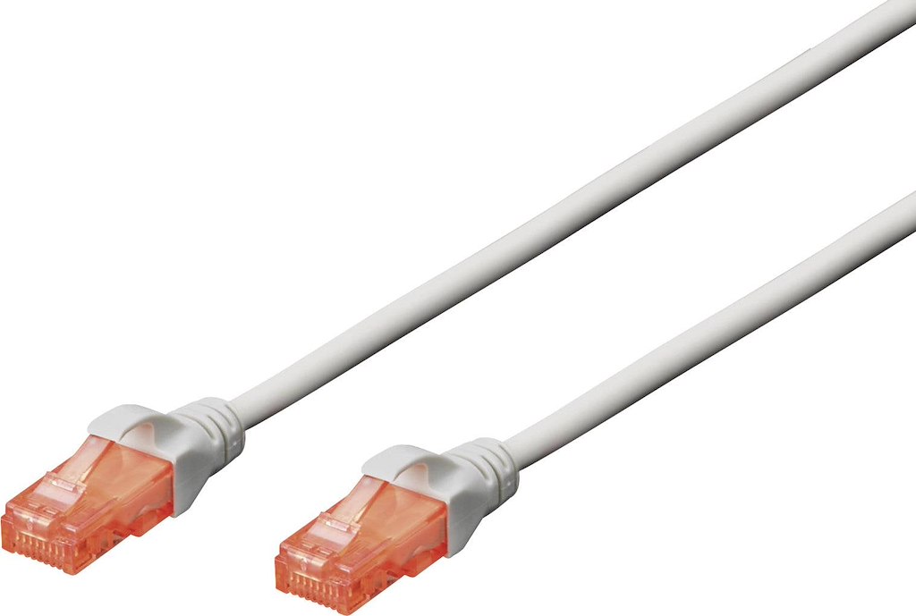 Digitus DK-1617-100 mrežni patch kabl 10,00 m siva RJ45 utikač