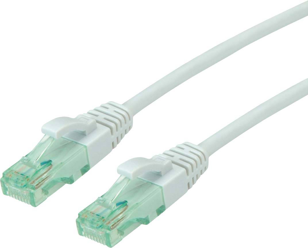 Roline 3339010 21.45.3105 RJ45 utikac mrezni patch kabl CAT 6a U/UTP 5.00 m siva neoklopljen PVC omotac