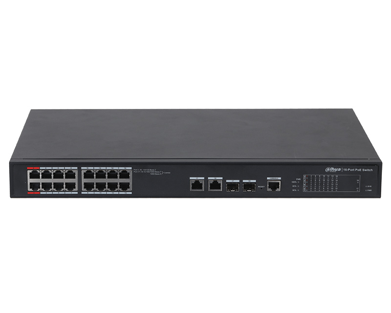 PoE switch DAHUA PFS4218-16ET-240-V3 16port