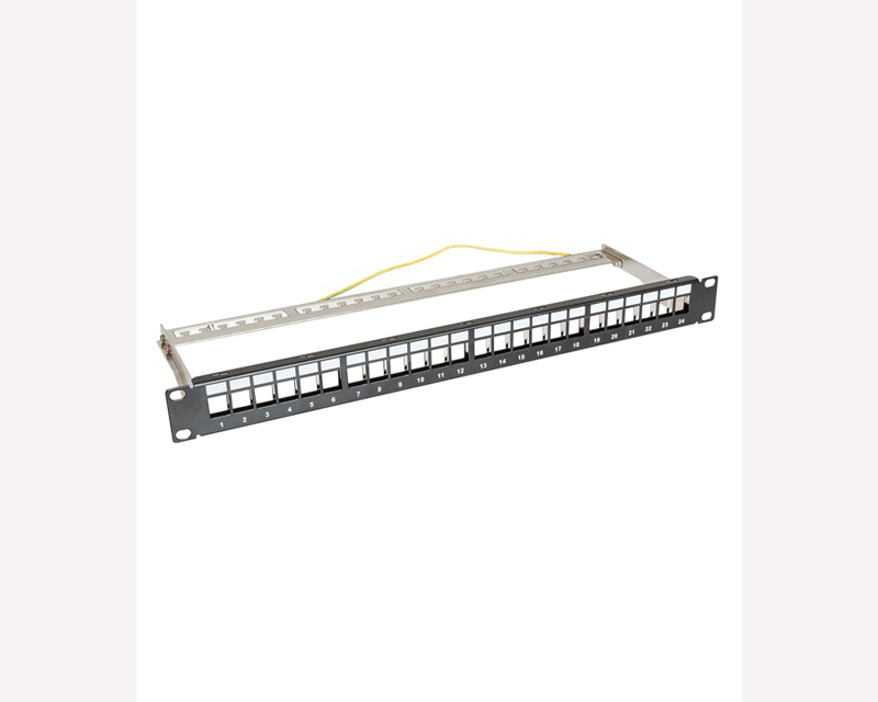 Pec panel 19 inča, za 24 modula, FTP, 1U