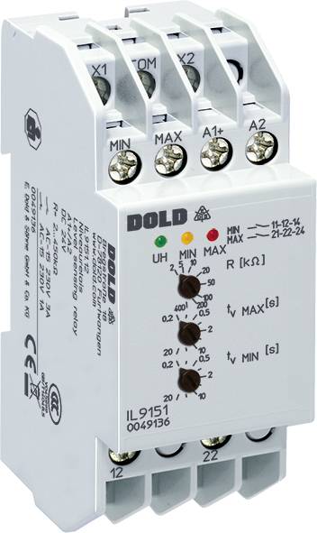 Dold IL9151.12 relej nivoa 24 V/DC, 2 CO kontakt
