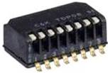 C & K Switches TDP04H1SBD1R 4 pina 24 V/DC 25 mA