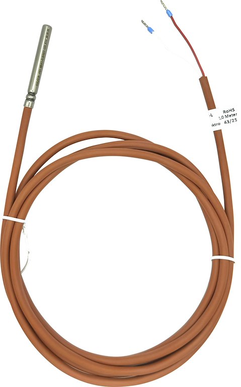 Enda K1-PT100-S-6×50-2M-2L, Pt100 Premer tipala: 6 mm, -50 do 200 C