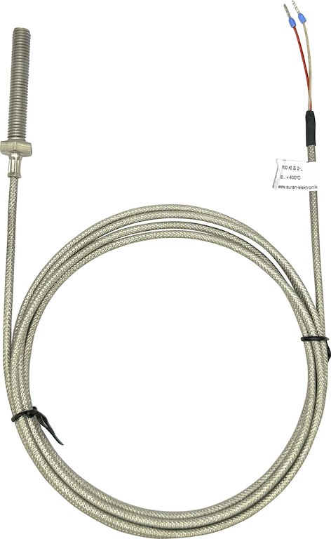 Enda K4-PT100-M8x50-2M, -50 do 400 C