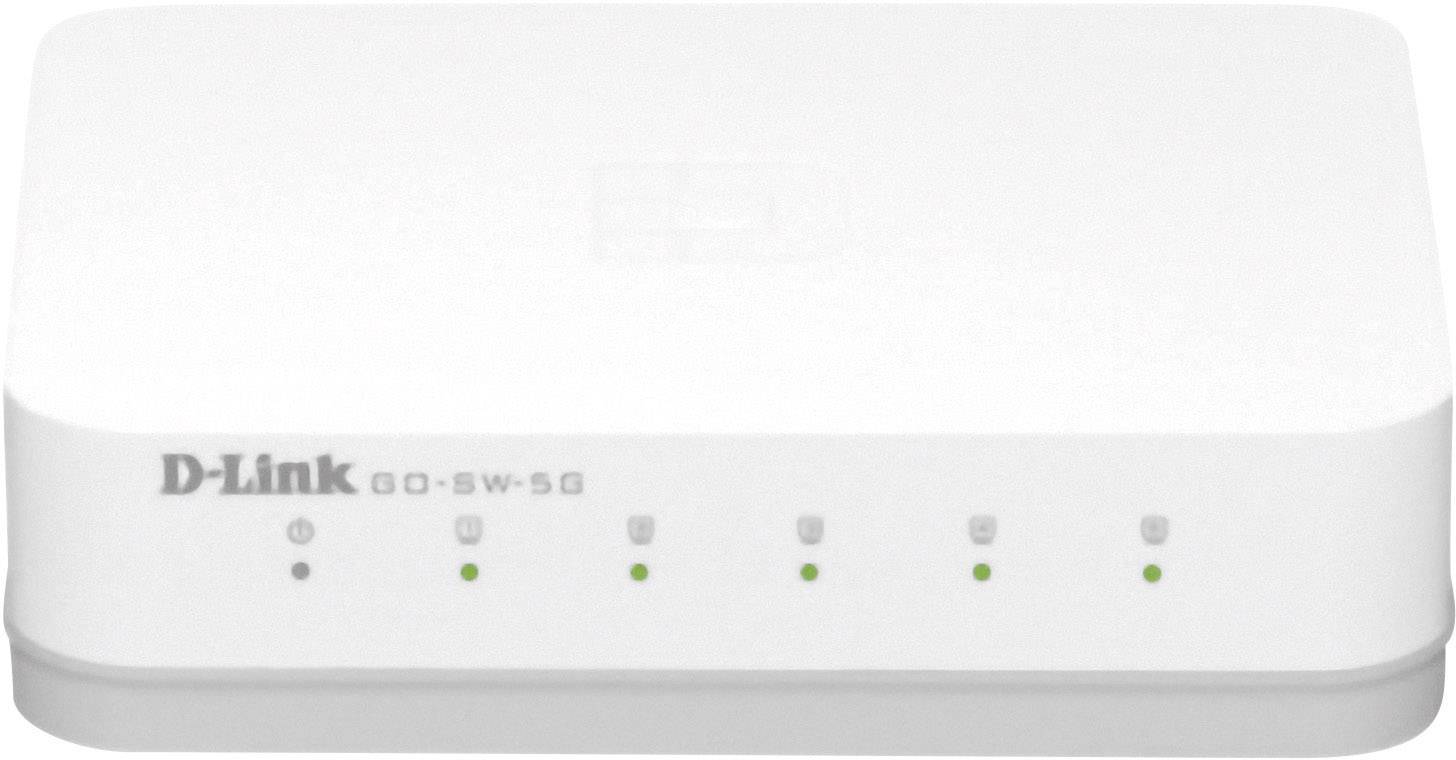 D-Link GO-SW-5G – Switch – unmanaged – 5 x 10/100/1000 mrežni svič 5 portova 1 GBit/s