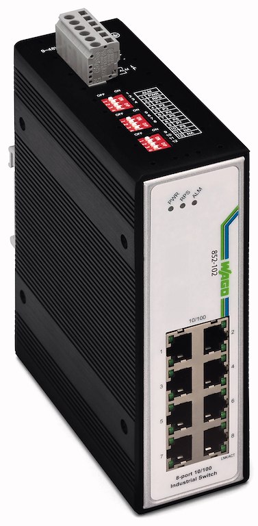WAGO 852-102 industrijski Ethernet svič