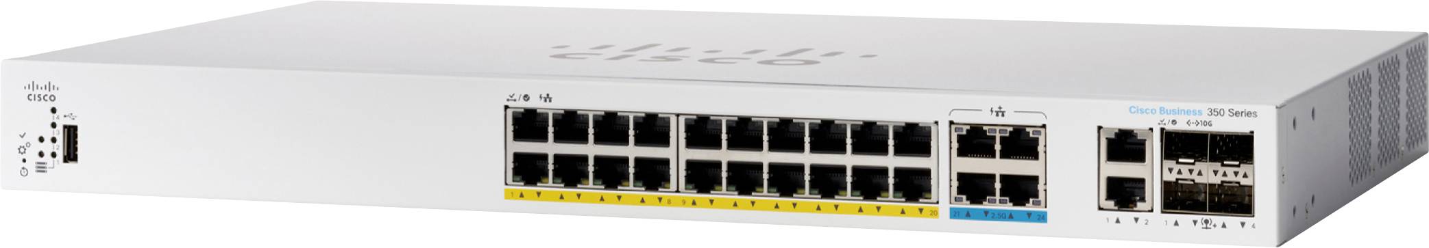 Cisco C1300-24MGP-4X 24-Port Sw mrežni svič SFP+