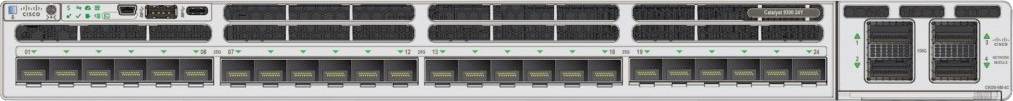 Cisco C9300X 24x25GE SFP+ 715WAC PS mrežni svič 24 portova