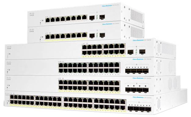 Cisco CBS220-48T-4X-EU 19″ mrežni svič 48+4 portova