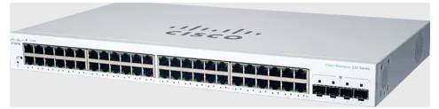 Cisco CBS220-48T-4G-EU 19″ mrežni svič 48+4 portova