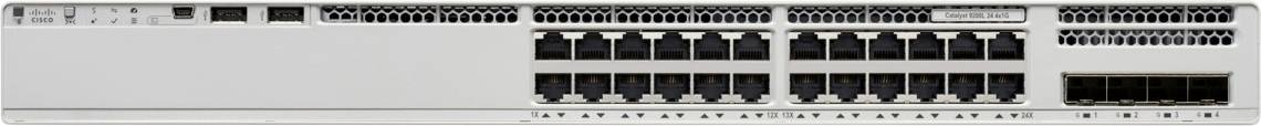 Cisco 9200L 24-port PoE+ 4x10G mrežni svič 24+4 portova 1 / 10 GBit/s