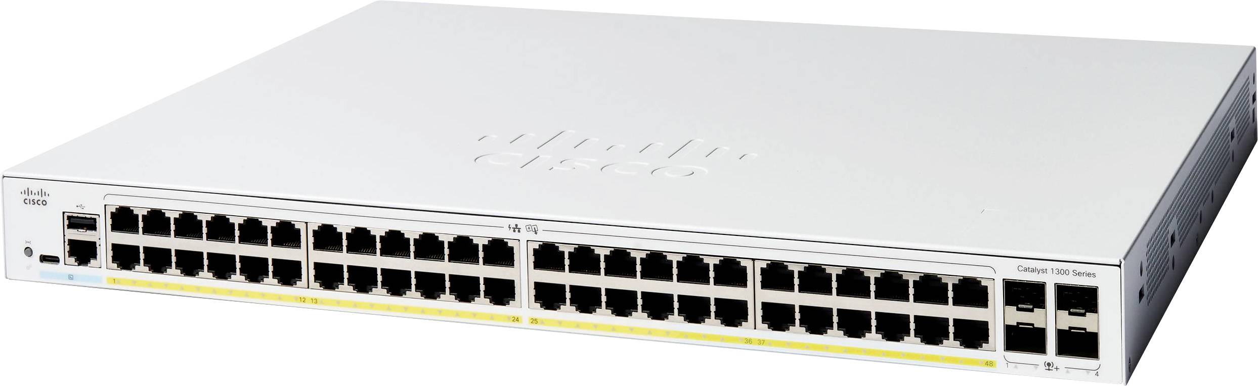 Cisco Catalyst 1300 48-port GE Full PoE mrežni svič 52