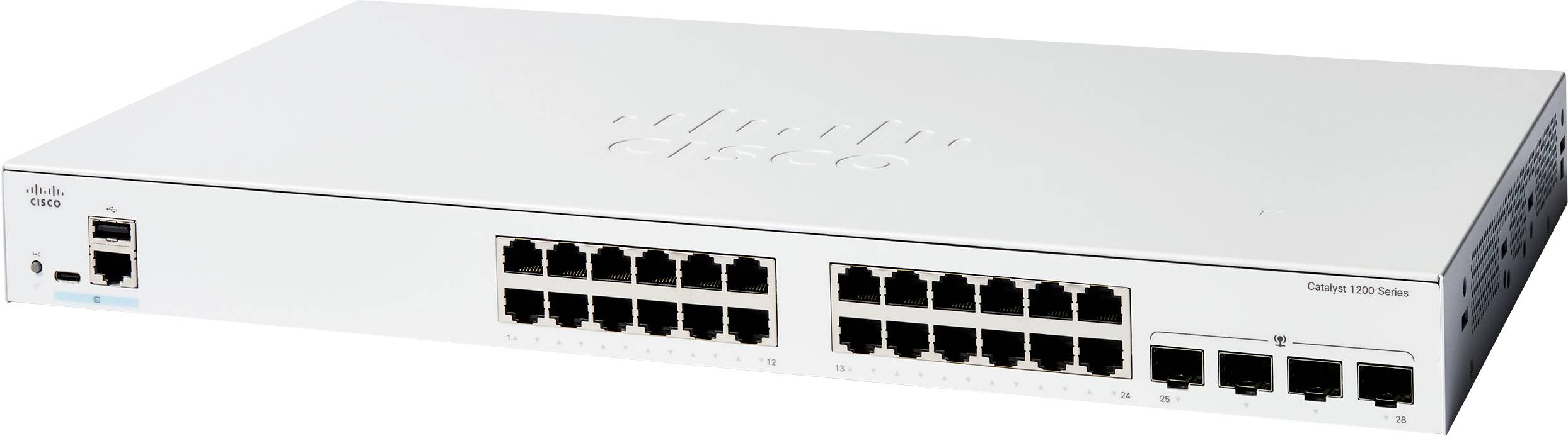 Cisco Catalyst 1200 24-port GE 4x1G SFP mrežni svič 28