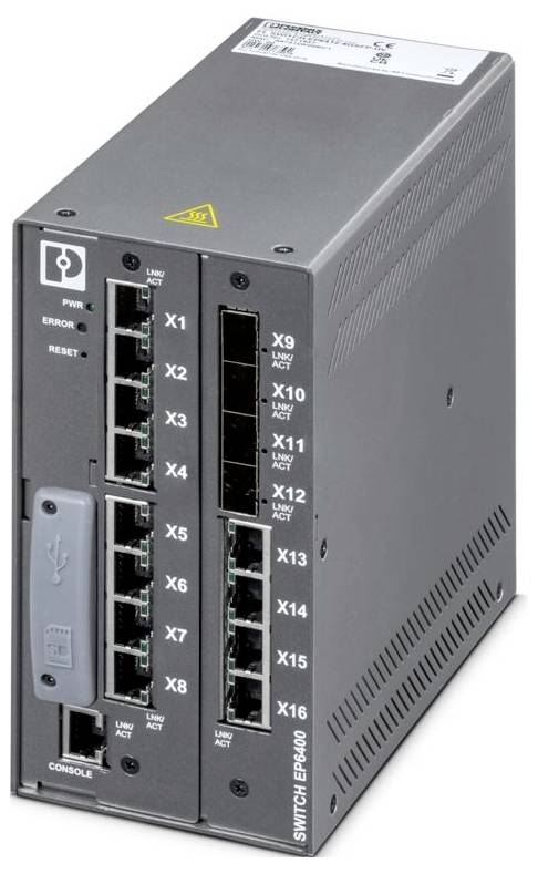 Phoenix Contact FL SWITCH EP6412-4GSFP-MV industrijski Ethernet svič
