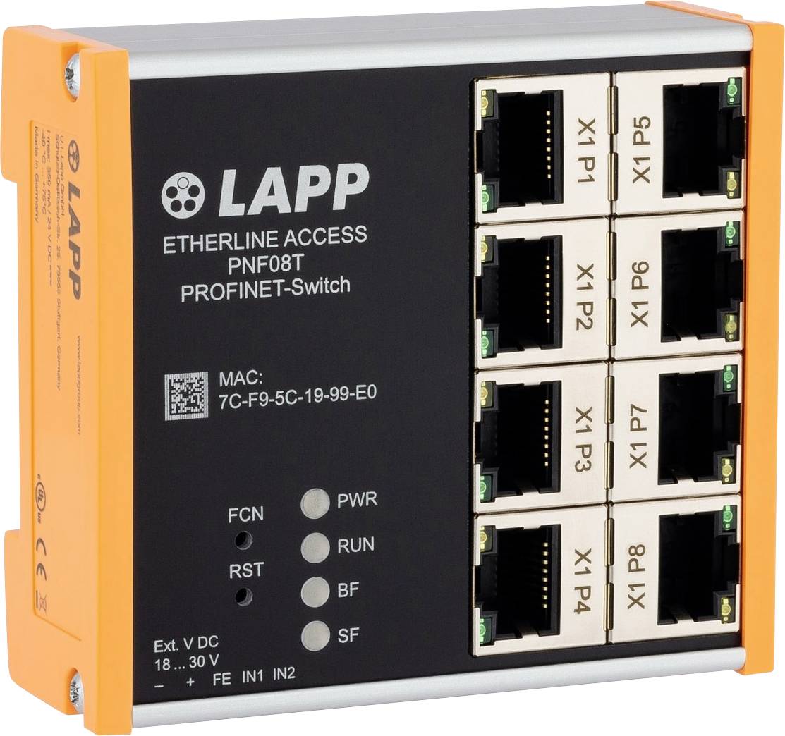 LAPP ETHERLINE® ACCESS PNF08T industrijski Ethernet svič