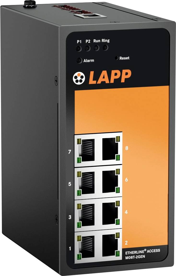 LAPP ETHERLINE® ACCESS M08T-2GEN industrijski Ethernet svič