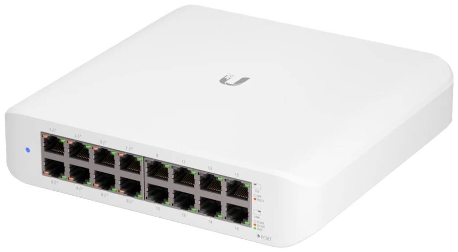 Ubiquiti USW-LITE-16-POE mrežni svič 16 vrat 1 GBit/s