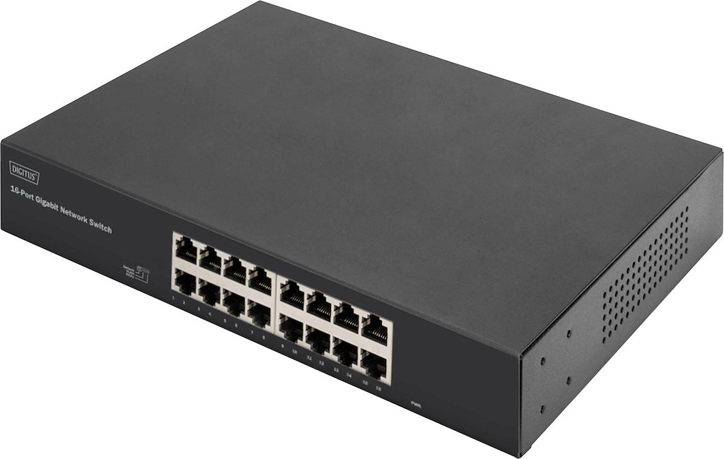 Digitus DN-80112-2 mrežni svič RJ45 16 vrat 10 / 100 / 1000 MBit/s