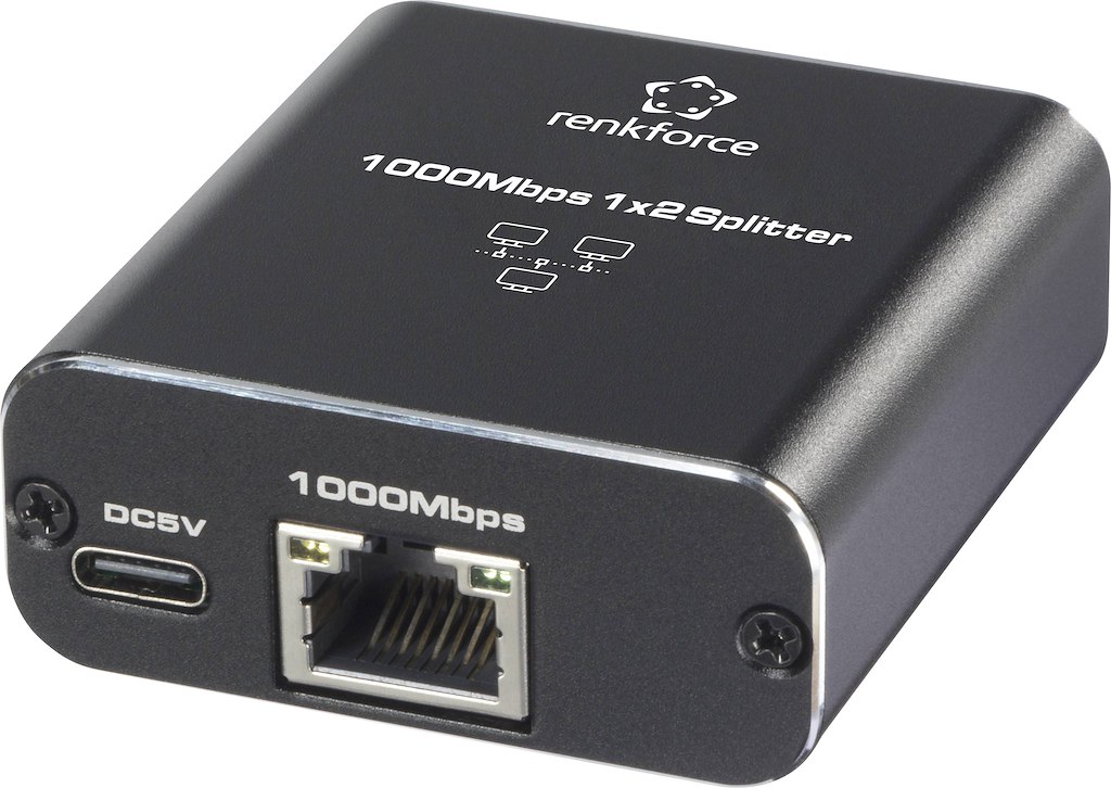 Renkforce RF-GES-200 mrežni svič RJ45 2 portova
