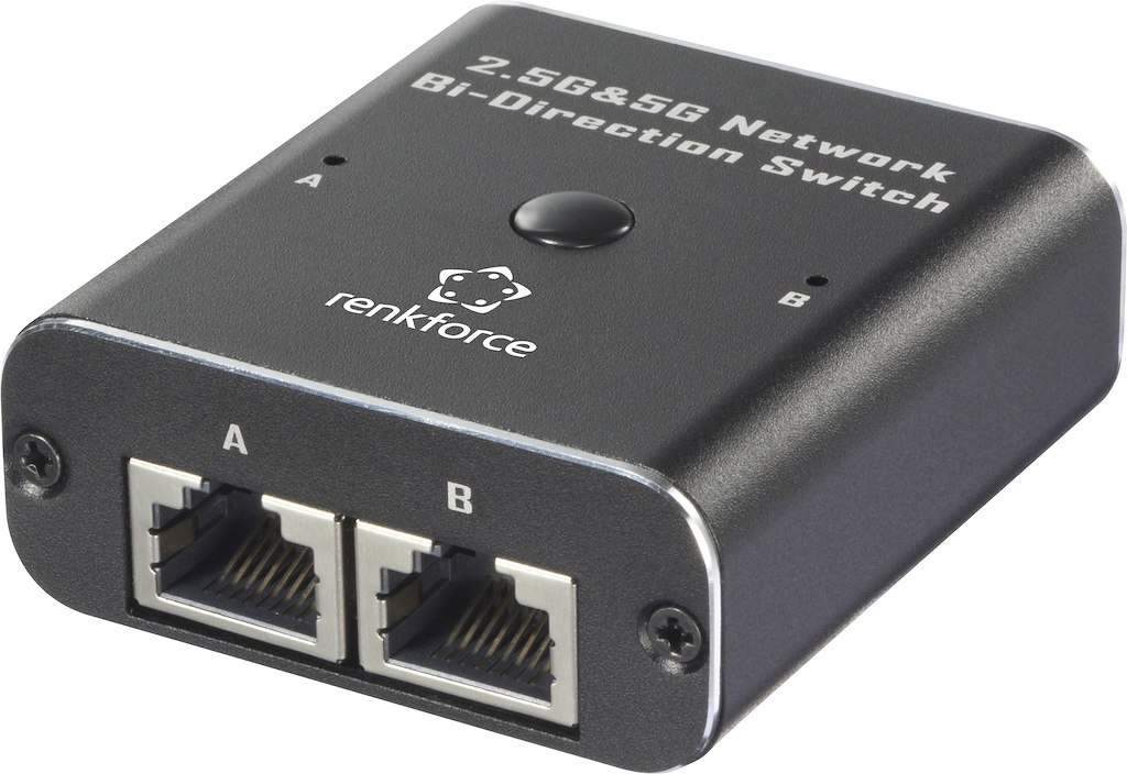 Renkforce RF-EW-700 mrežni svič RJ45 2 vrat 5 GBit/s