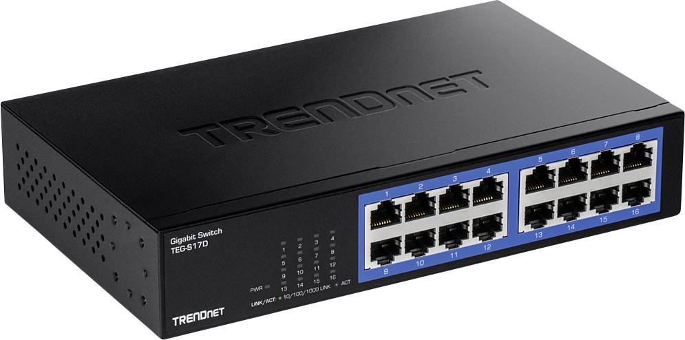 TRENDnet TEG-S17D mrežni svič 16