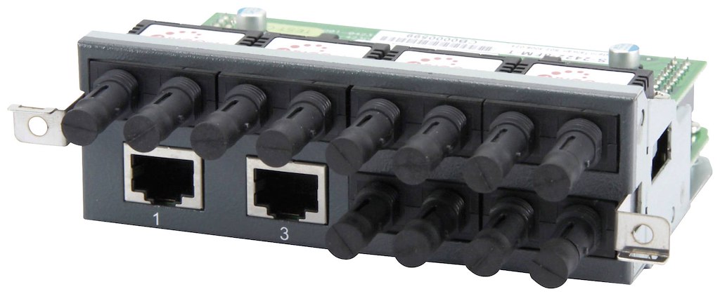 KGS-2422-8FM-T industrijski Ethernet svič 8 vrat 10 / 100 / 1000 MBit/s