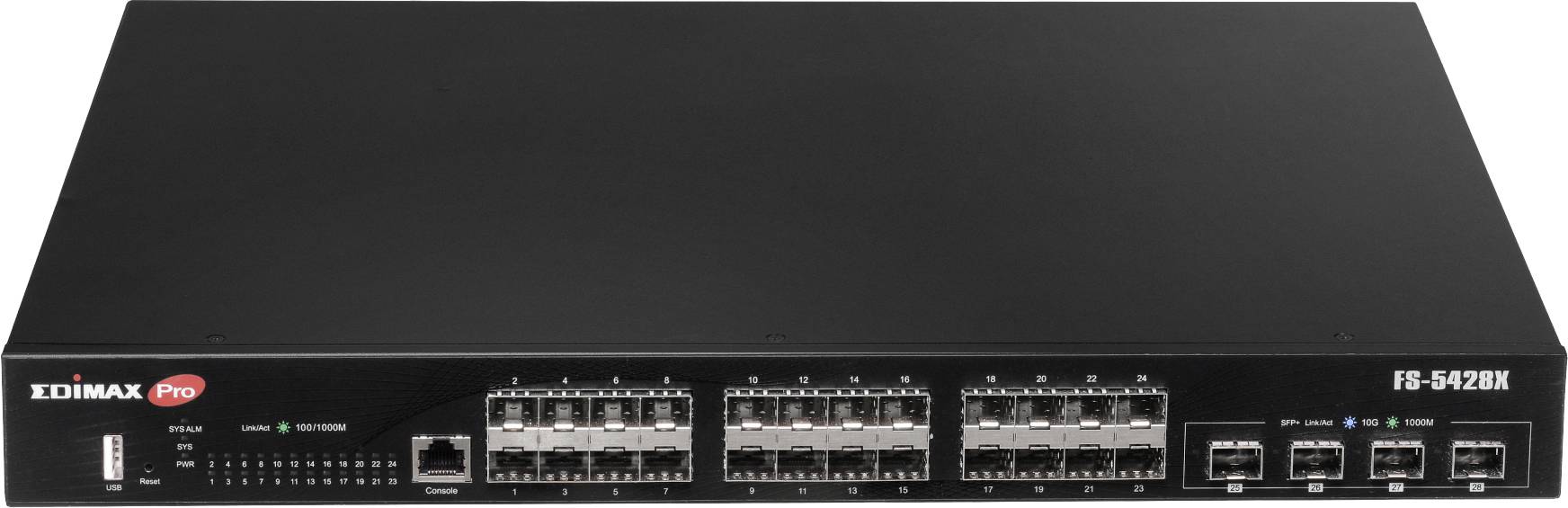 EDIMAX FS-5428X mrežni svič 24+4 vrat 10 / 100 / 1000 MBit/s