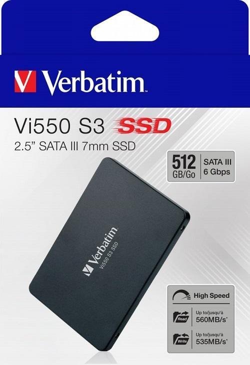 Verbatim SSD Vi550 512GB S3 (49352)ID: EK000876596