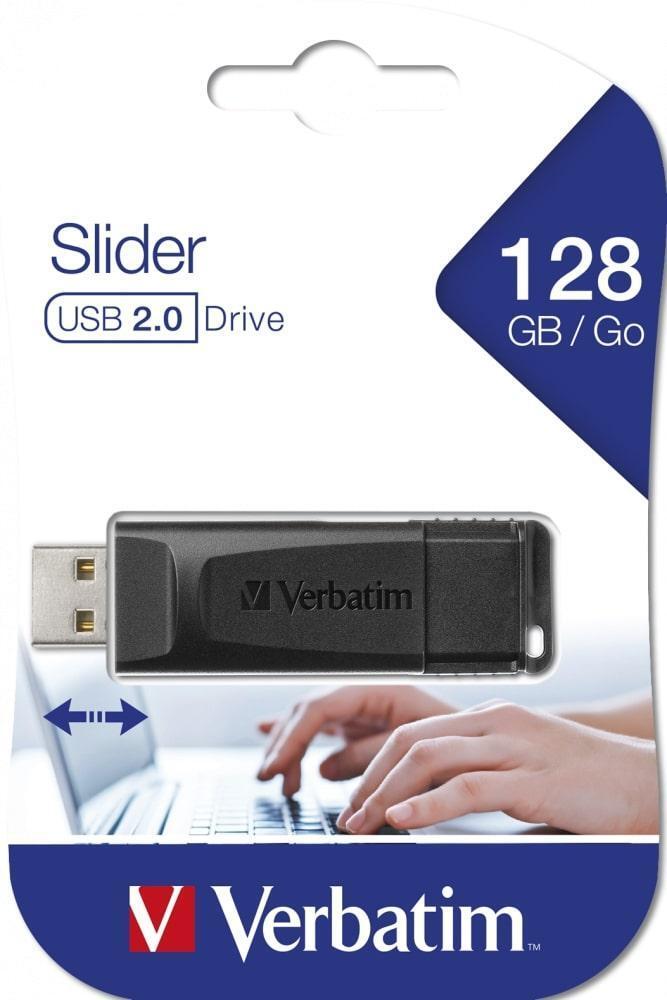 Verbatim Slider USB 128GB (49328)ID: EK000876630