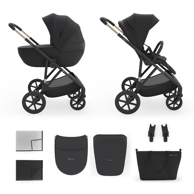 KINDERKRAFT KOLICA 2U1 PRIME 3 BLACK KSPRIM03BLK2000ID: EK000876318